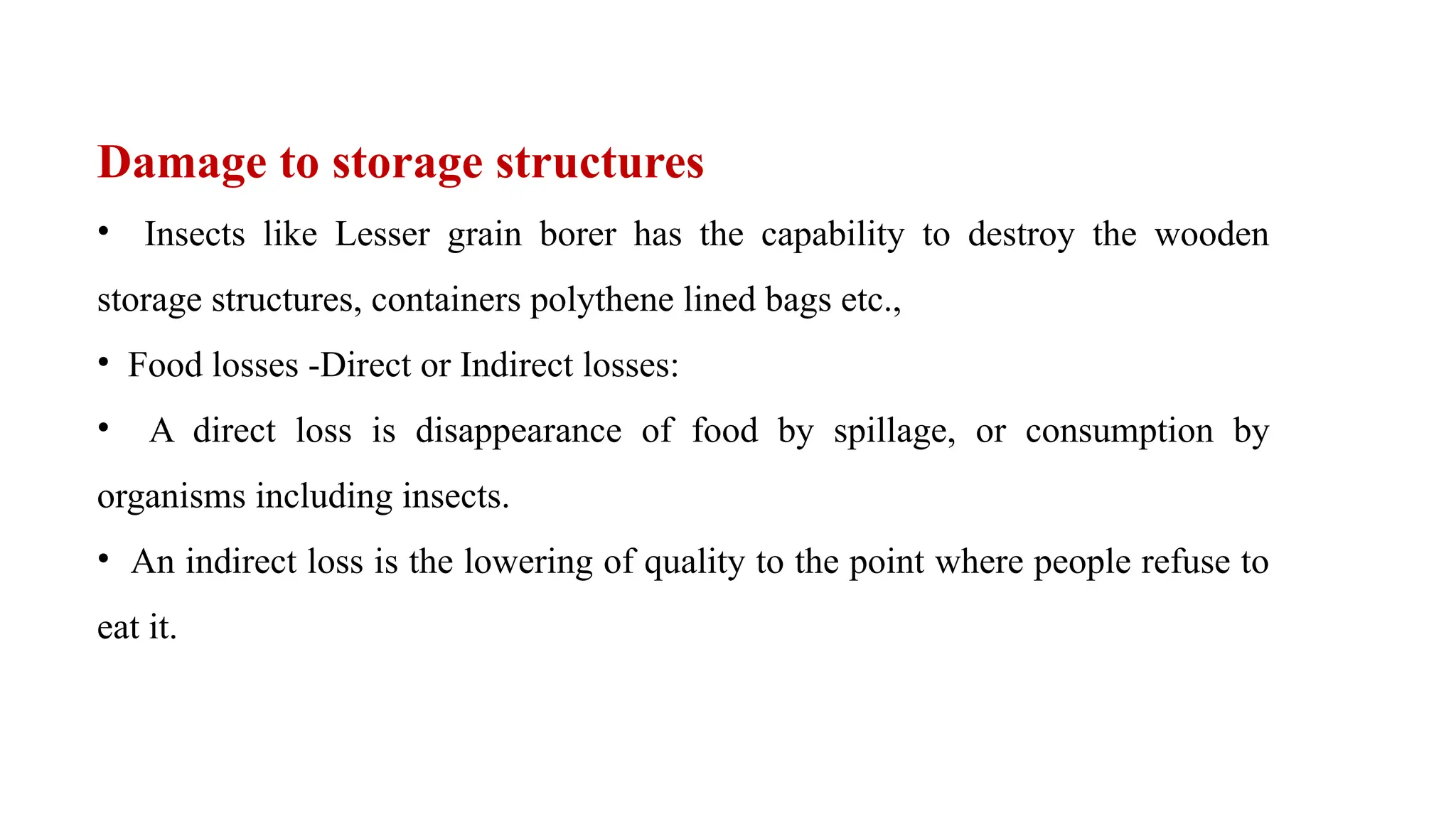 Efficacy of Different Botanical insecticides on Major Storage pests of ...