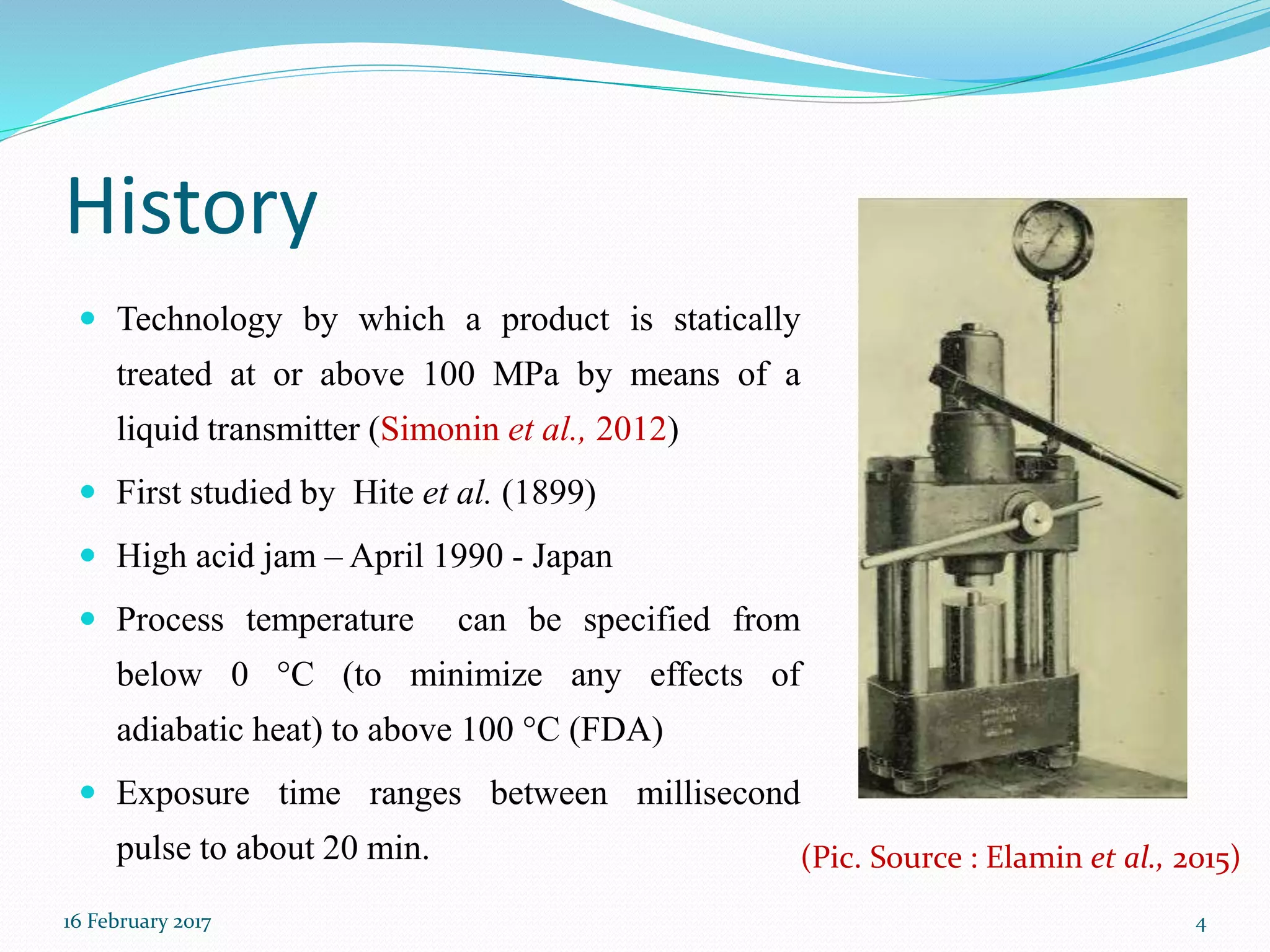 High Pressure Processing for Preservation of Meat | PPTX