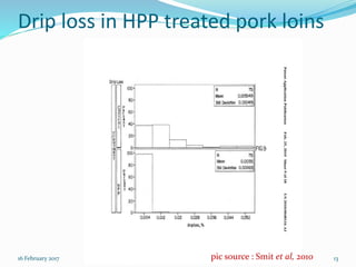 High Pressure Processing for Preservation of Meat | PPTX