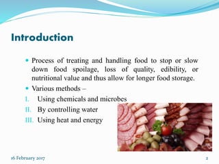 High Pressure Processing for Preservation of Meat | PPTX