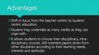 Credit system | PPTX