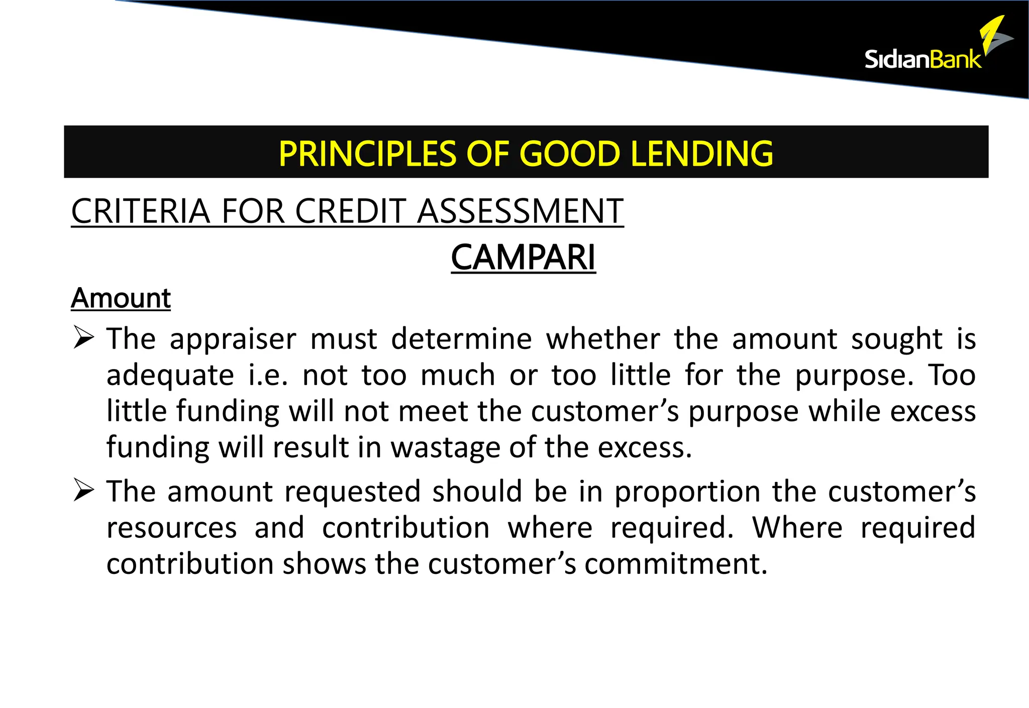 CREDIT TRAINING - APPROVER'S PERSPECTIVE 2024.ppt | Personal Loans ...