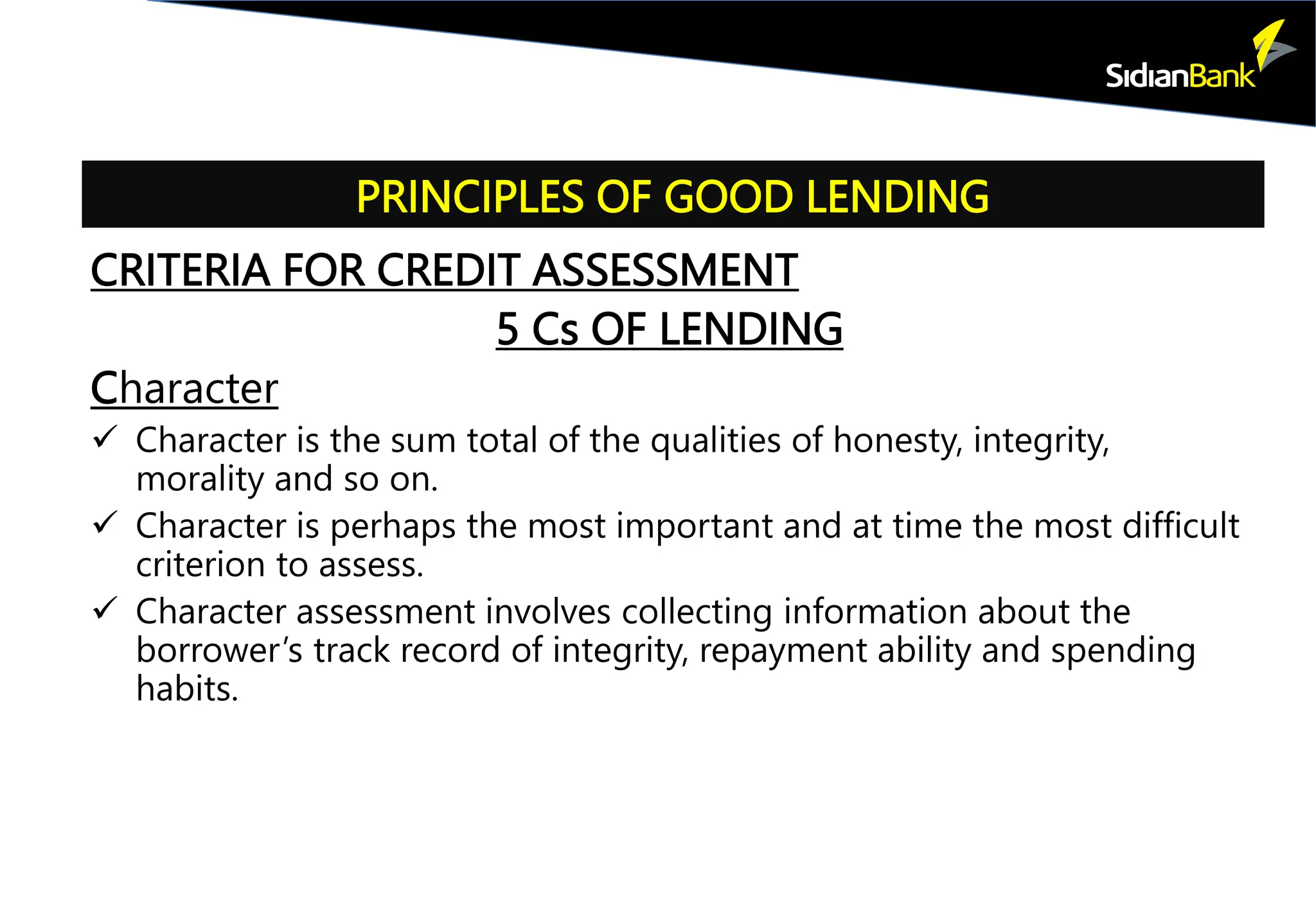 CREDIT TRAINING - APPROVER'S PERSPECTIVE 2024.ppt | Personal Loans ...
