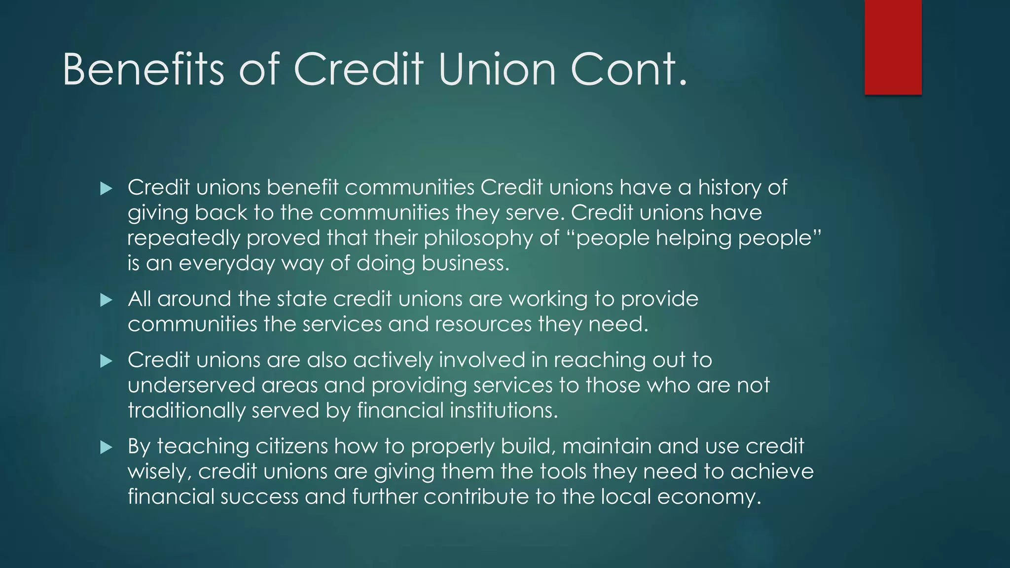 Credit Union in the Philippines | PPTX