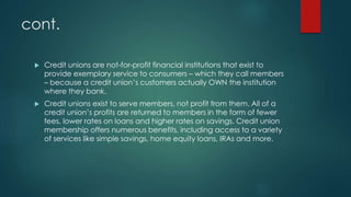 Credit Union in the Philippines | PPTX