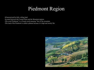 Piedmont: A NC Biome | ODP | Geography | Science