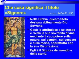 Credo in Gesu Cristo | PPT