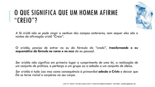 Credo - introdução | PDF