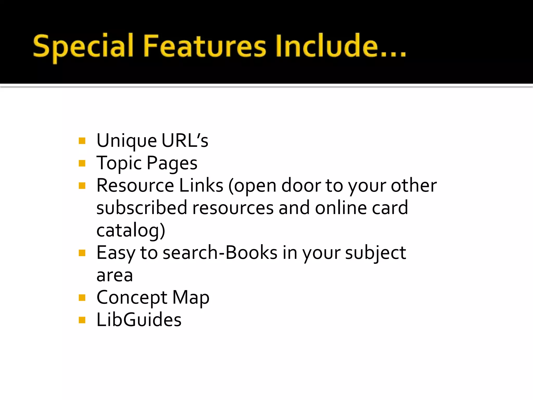 CREDO REFERENCE | PPT