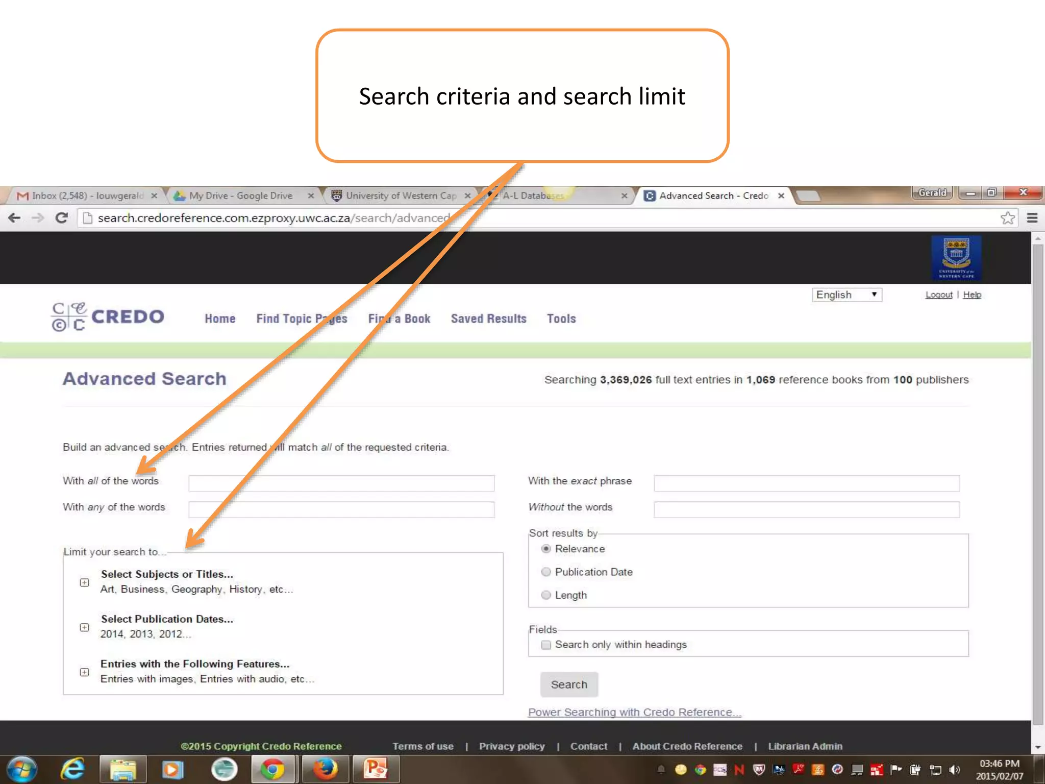 Credo reference.pptx gerald | PPT