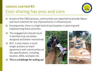 Climate Resilient Extension Development (CRED) | PPTX