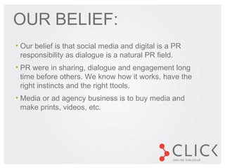 What is CLICK? | PPT | Social Networking | Internet