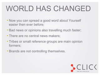 What is CLICK? | PPT | Social Networking | Internet
