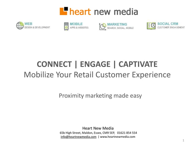 Mobilize your Retail Customer Experience with iBeacons and Proximity ...