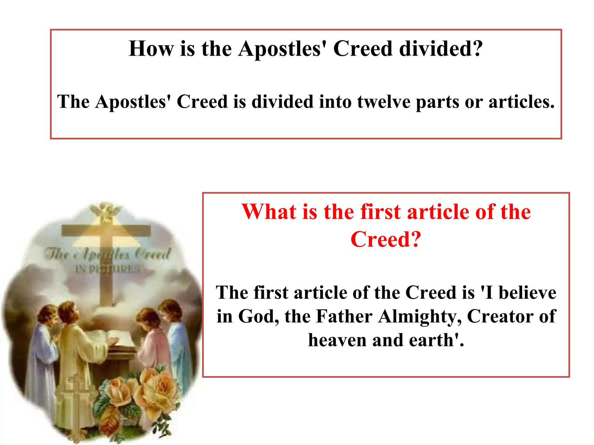 Apostles Creed | PPT
