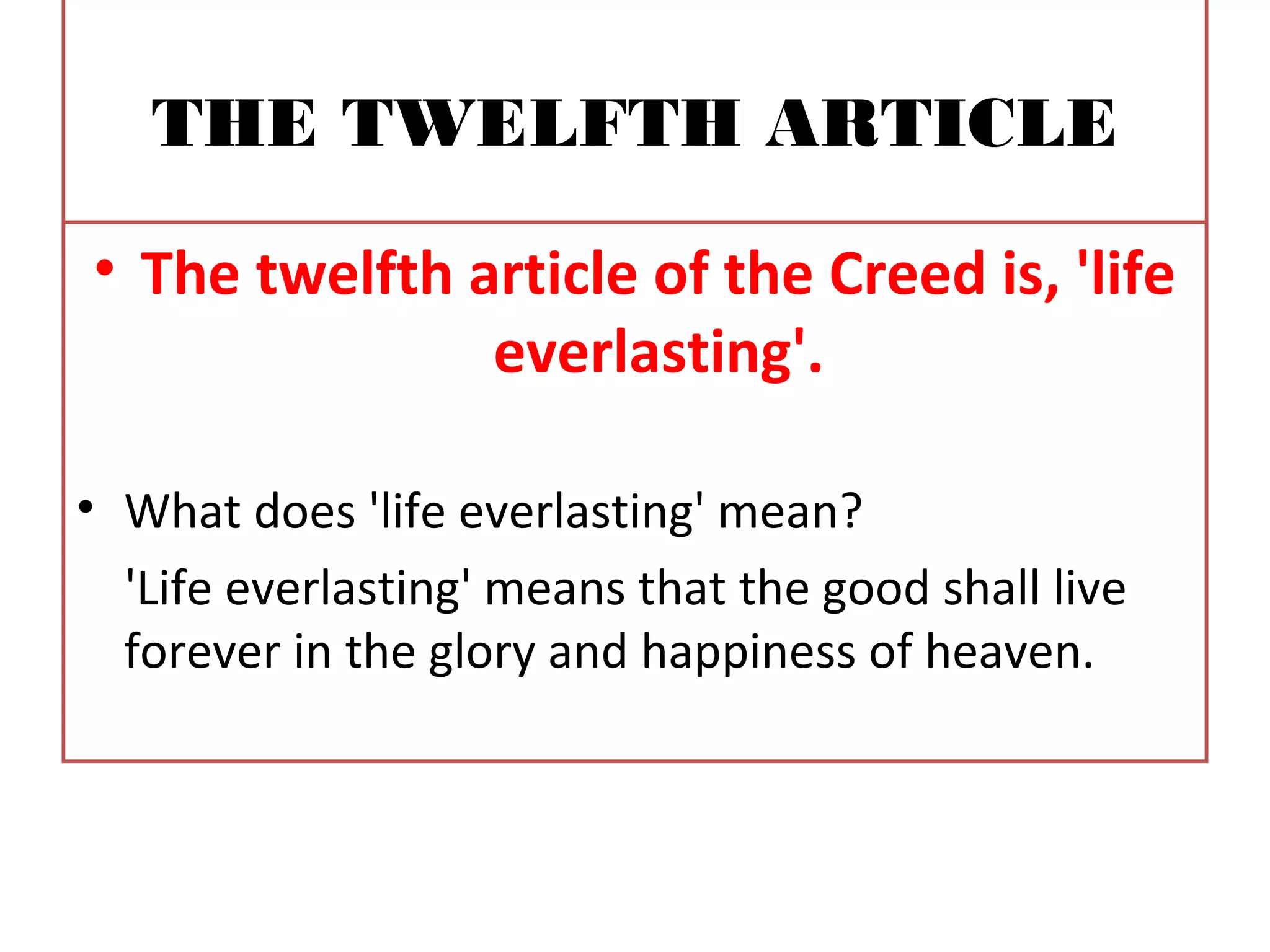 Apostles Creed | PPT