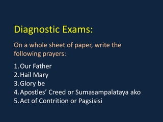 Creed class intro | PPT