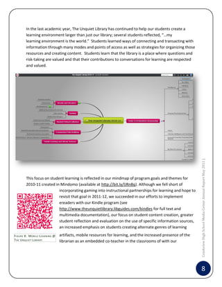 Creekview High School Media Center Annual Report 2010-11 | PDF