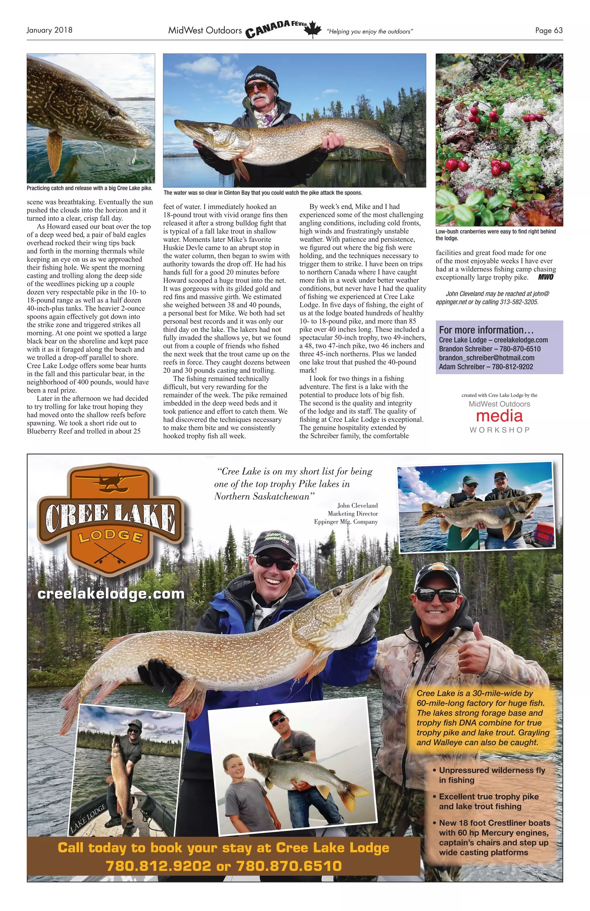 Giant Pike at Cree Lake Lodge | PDF