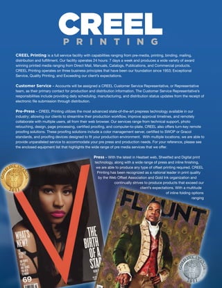 Creel Overview and Operational Resources | PDF | Computing | Technology ...