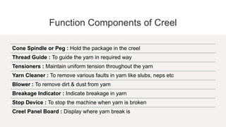 creel presentation | PPTX