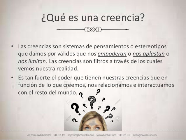 Que Es Una Creencia – Definicion De Creencia – HXYIMD