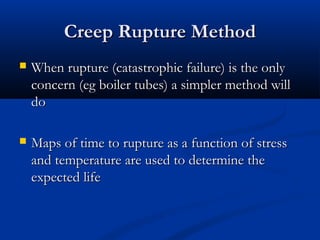 Introduction of creep | PPT