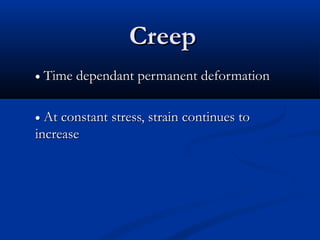 Introduction of creep | PPT