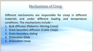 Creep rahul dhibar | PPTX | Geology | Science