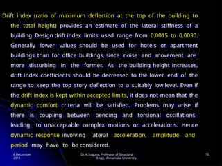 creep and its effect on tall buildingsss | PPT