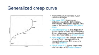 Creep & fatigue | PPTX