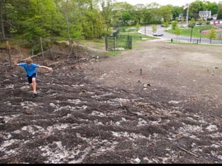 Creeping Normality - Huge Snow Pile Lingers Late Into Spring | PPT