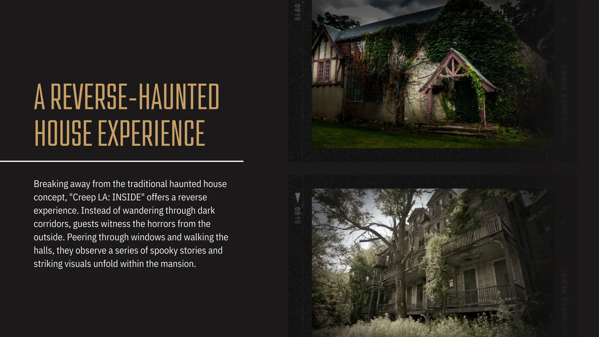 Creep LA A Glimpse INSIDE the Haunted Mansion Experience.pptx