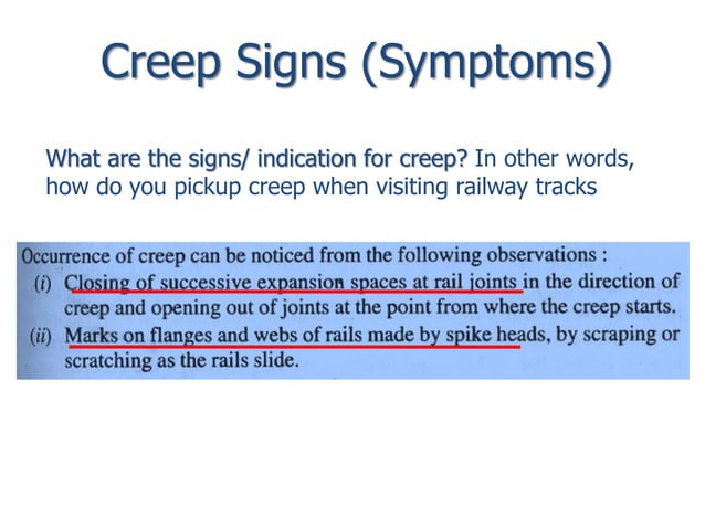 06 Creep of Rails (Railway Engineering Lectures هندسة السكك الحديدية ...