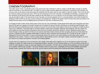 Creep trailer anaylsis. | PPT