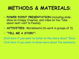 Creepy Crawlies Final Version | PPT