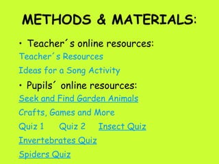 Creepy Crawlies Final Version | PPT