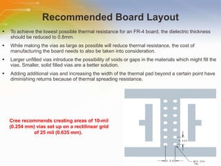 Thermal Management for XP and MX XLAMP LEDs | PPT