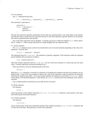 C reference manual | PDF