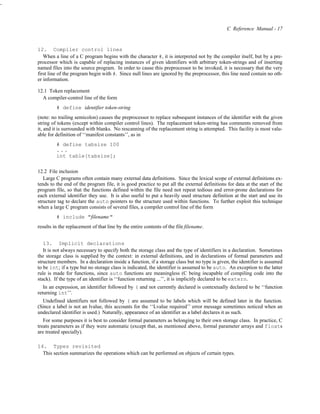 C reference manual | PDF