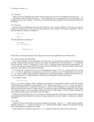C reference manual | PDF