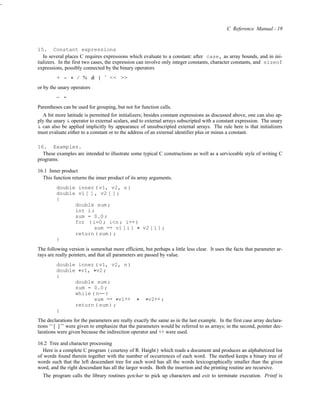 C reference manual | PDF