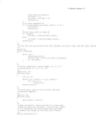 C reference manual | PDF