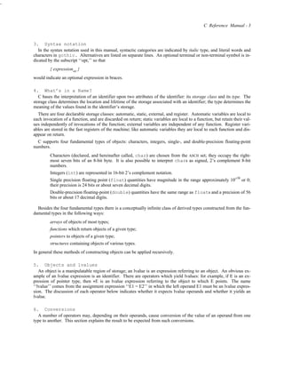 C reference manual | PDF