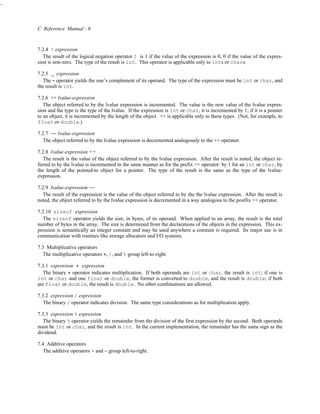 C reference manual | PDF