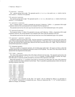 C reference manual | PDF