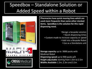 Cregg medical mach4 robots and medicines management | PPT