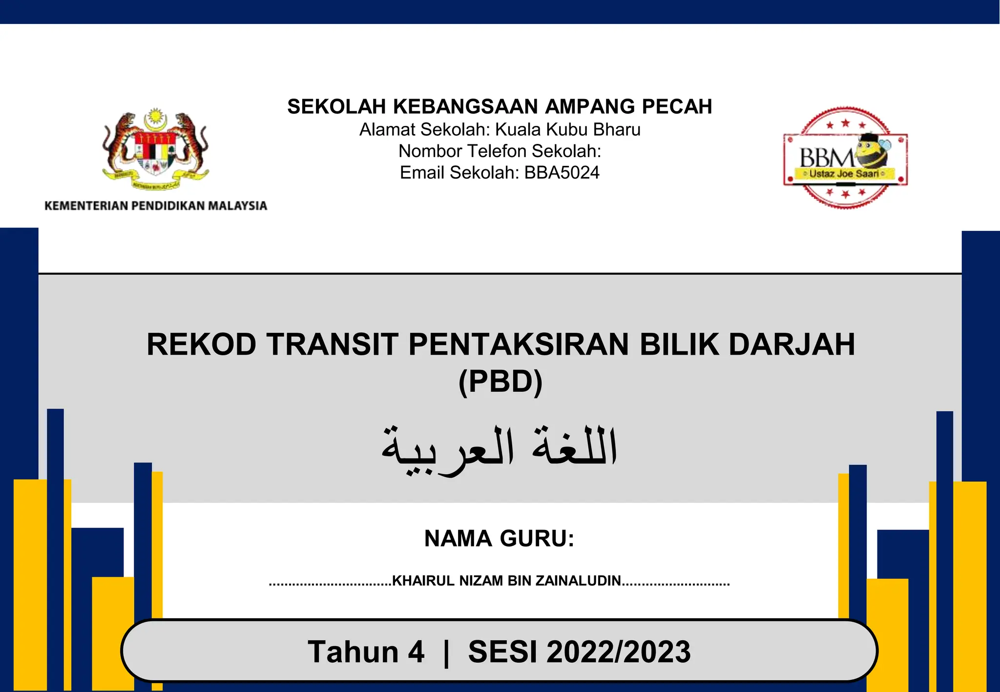 CREKOD TRANSIT PBD BAHASA ARAB TAHUN 4.pptx
