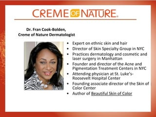 Creme of Nature Argan Oil Expansion Virtual Briefing Deck | PDF