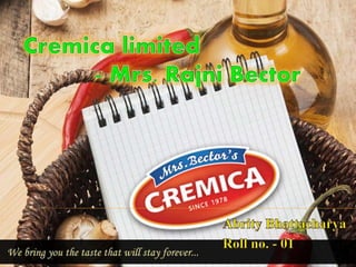 Cremica slides | PPTX